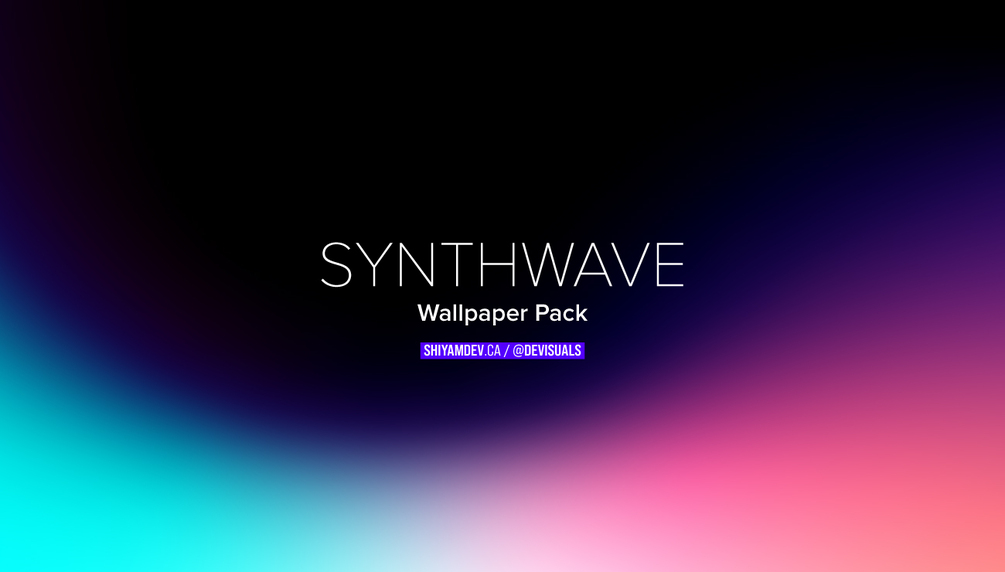 Synthwave Wallpaper Pack