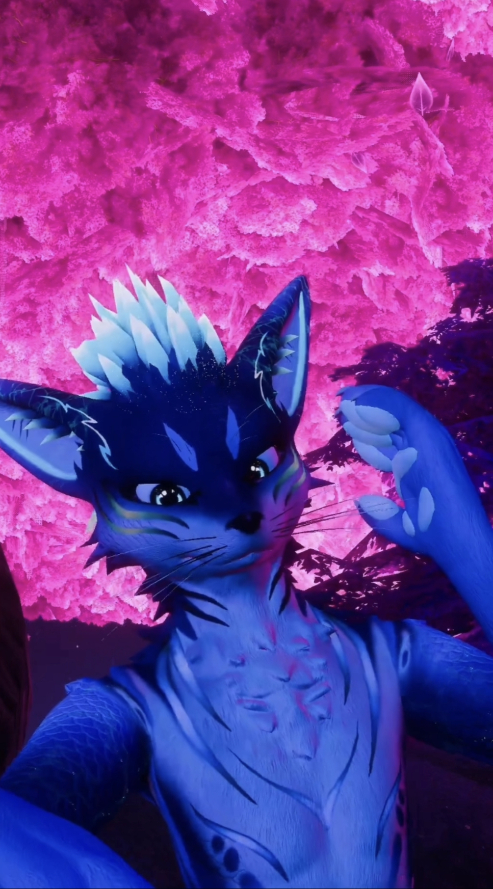 Rexouium Texture Crimson & Tide (Furality Aqua)