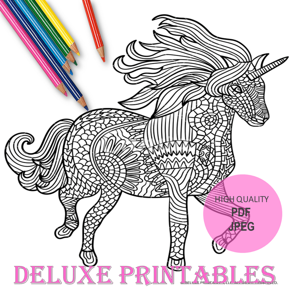 50 Animals Mandala Illustration Coloring pages for Adults & Teens