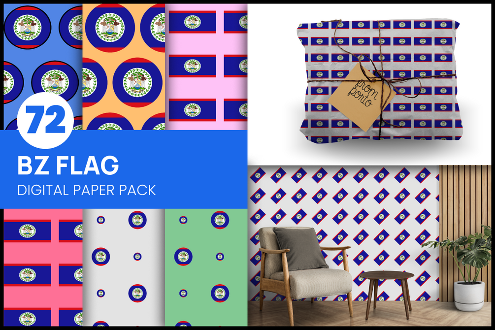 BZ Flag Seamless Patterns