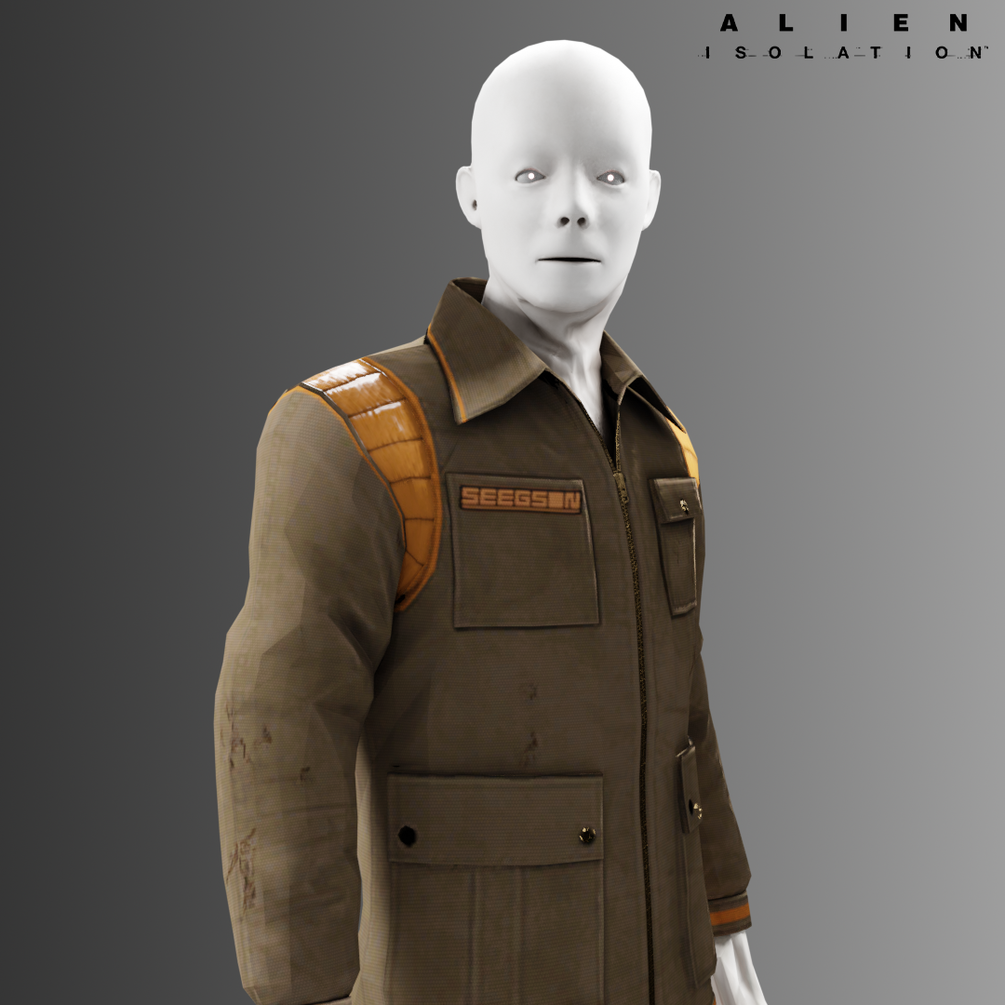 Alien Isolation Working Joe 3d Model