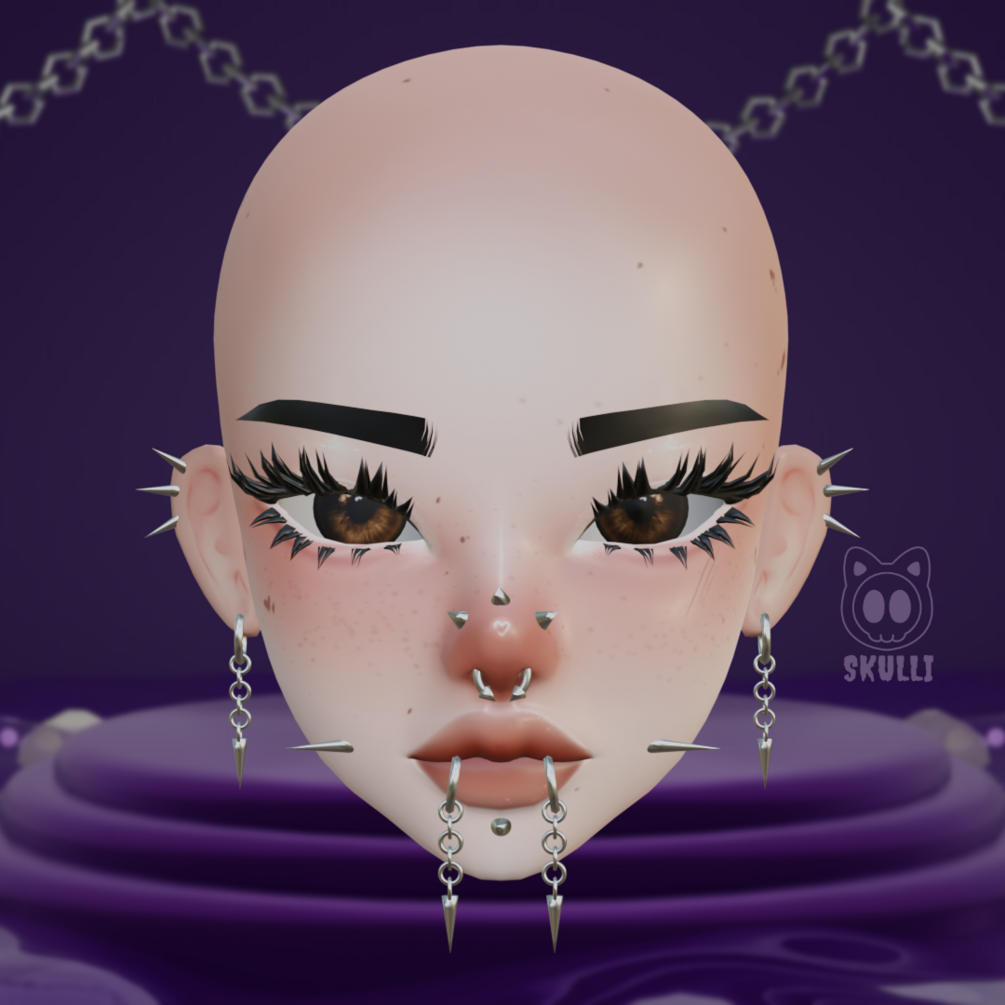 Vampire Piercings Set [Commercial License]