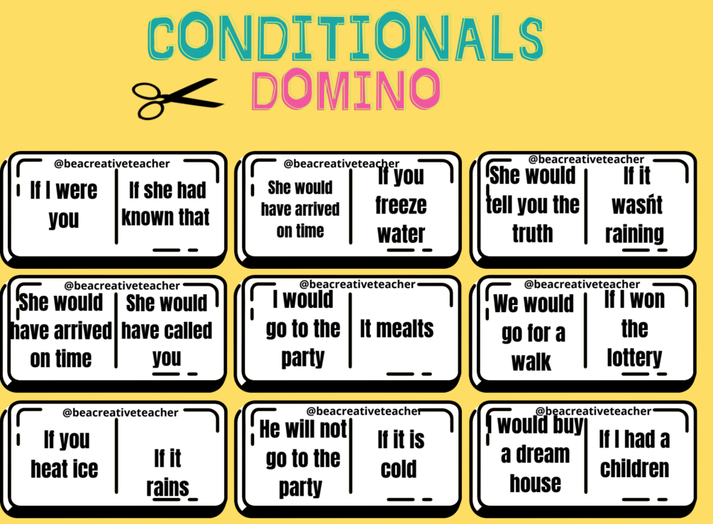 CONDITIONALS DOMINO