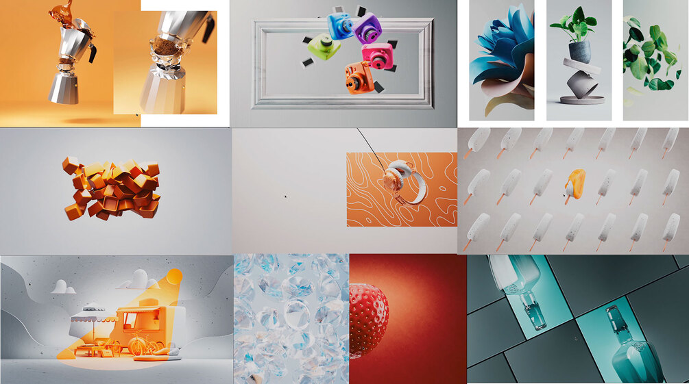 EYE CANDY - C4d animated projectfiles