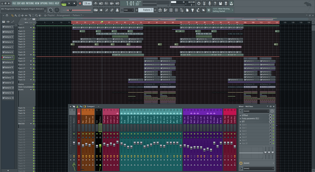 Progressive House Template (FLP) Otto Knows Style