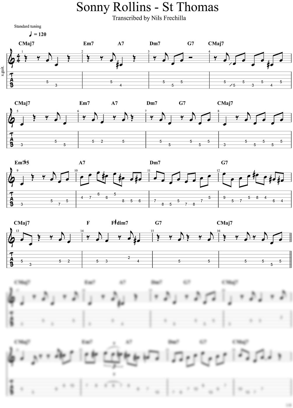Sonny Rollins - St Thomas