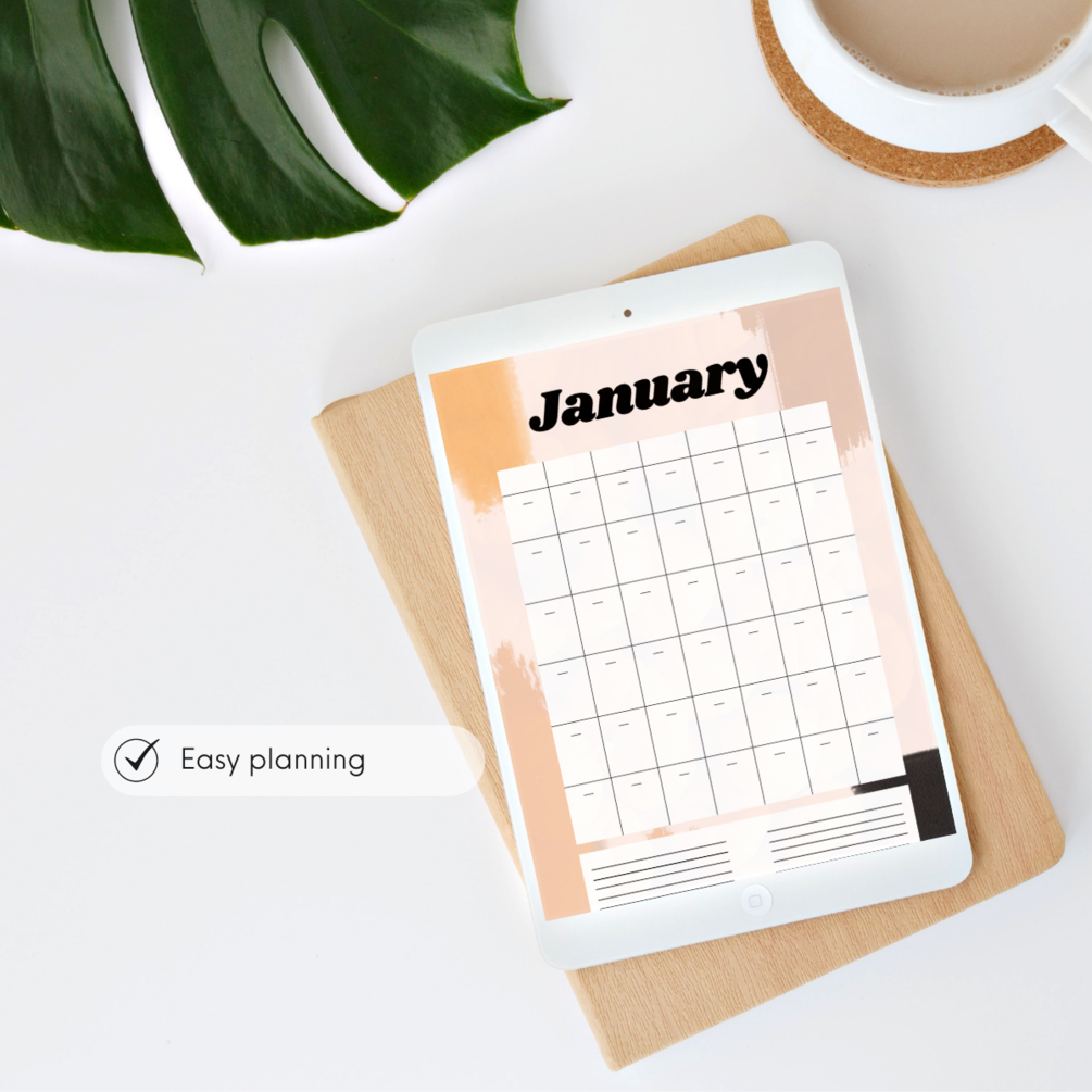 Dateless Digital Calendar