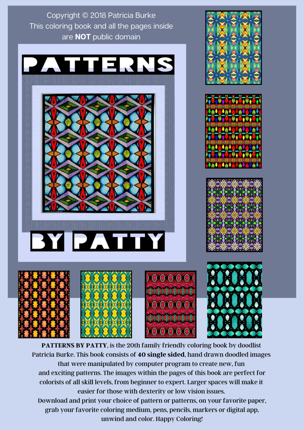 book 20 ~ Patterns by Patty