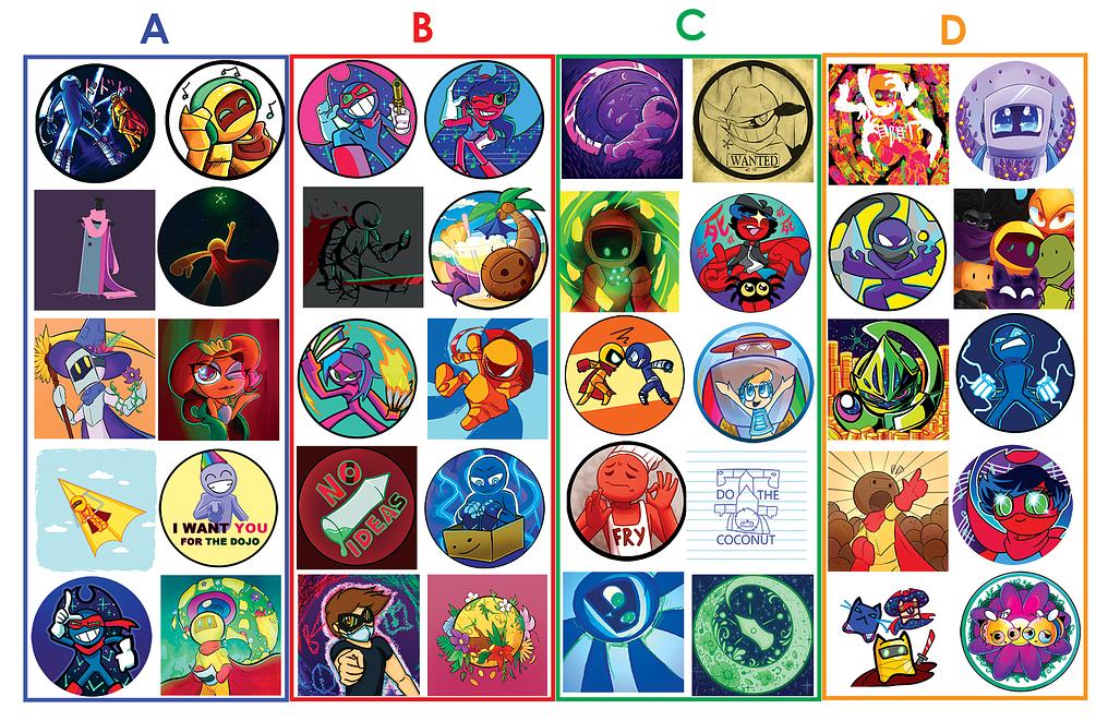 Gildedguy Sticker Pack (v.2)