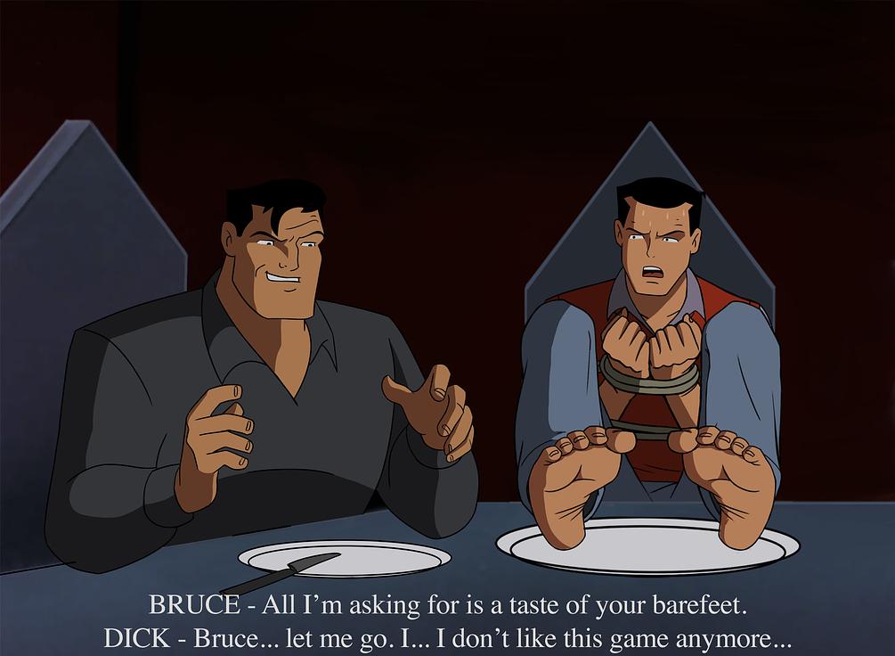 BRUCE WAYNE X DICK GRAYSON: WHAT A FEAST!