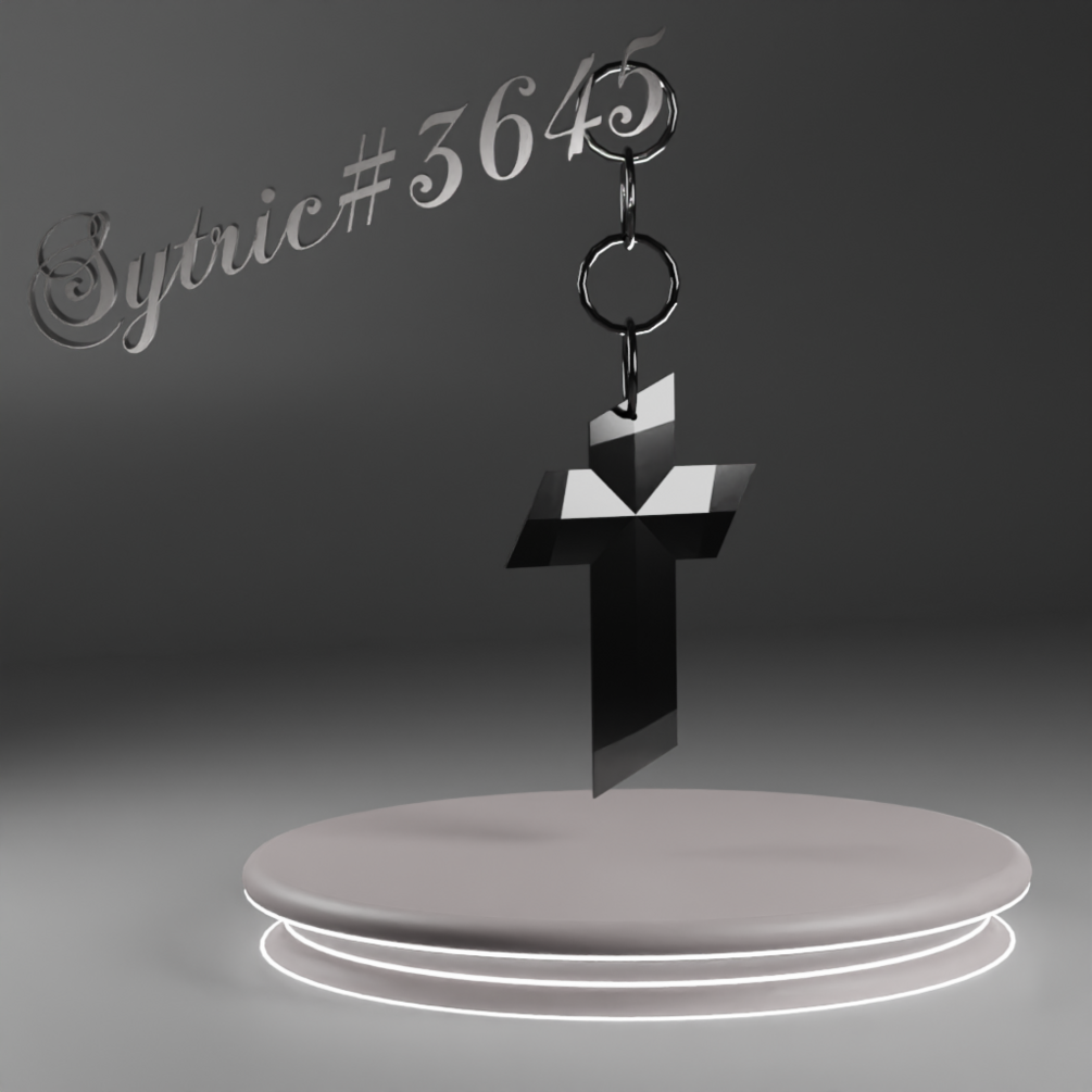 [VRChat] Rigged Cross Earring FREE