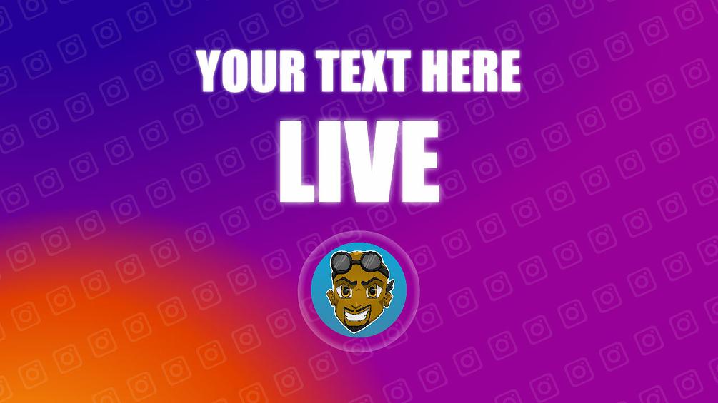 Instagram Live Loading Screen (Animate CC File)
