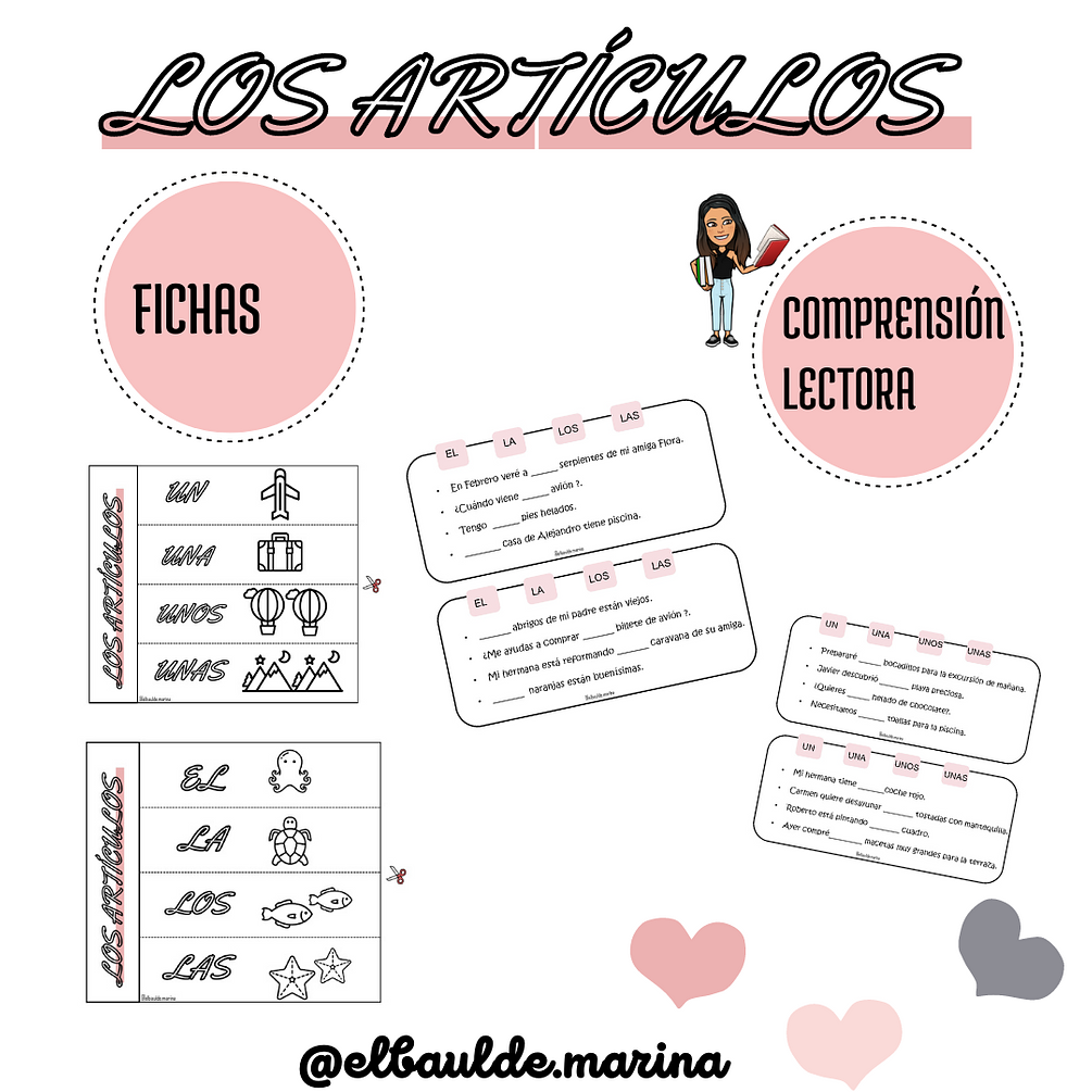 Los artículos- comprensión