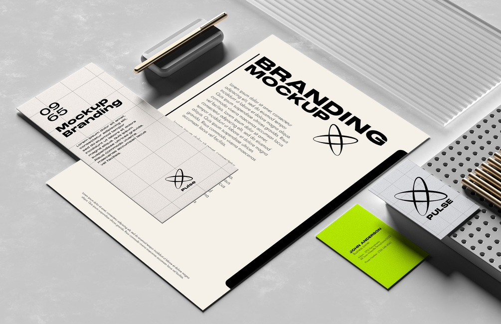 Branding kit mockup