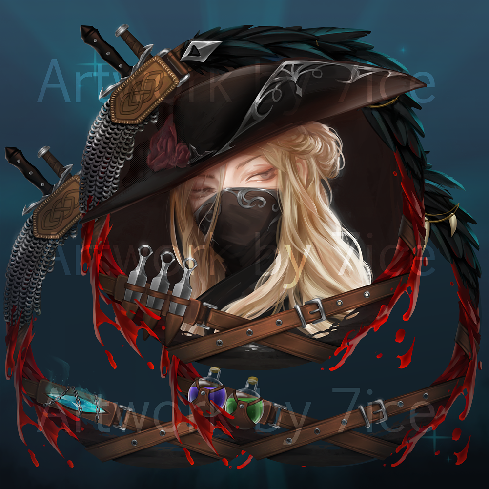 Blood Hunter Token Border