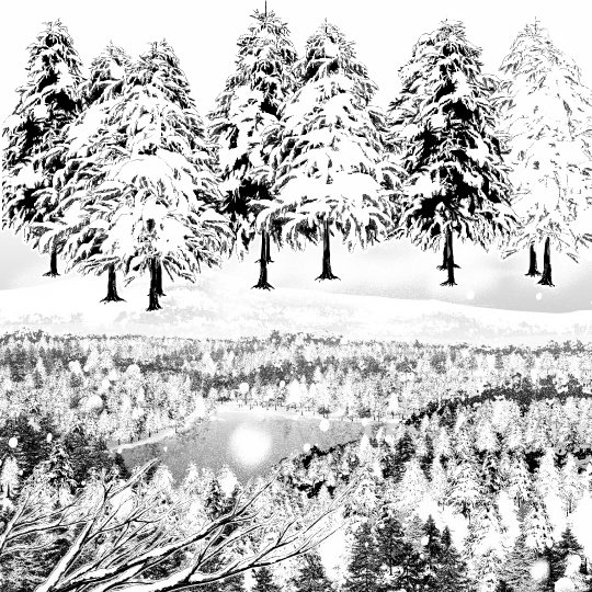 Snow Japanese Cedar Brush