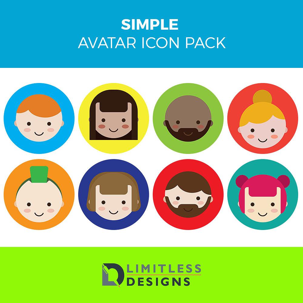 FREE Simple Avatars