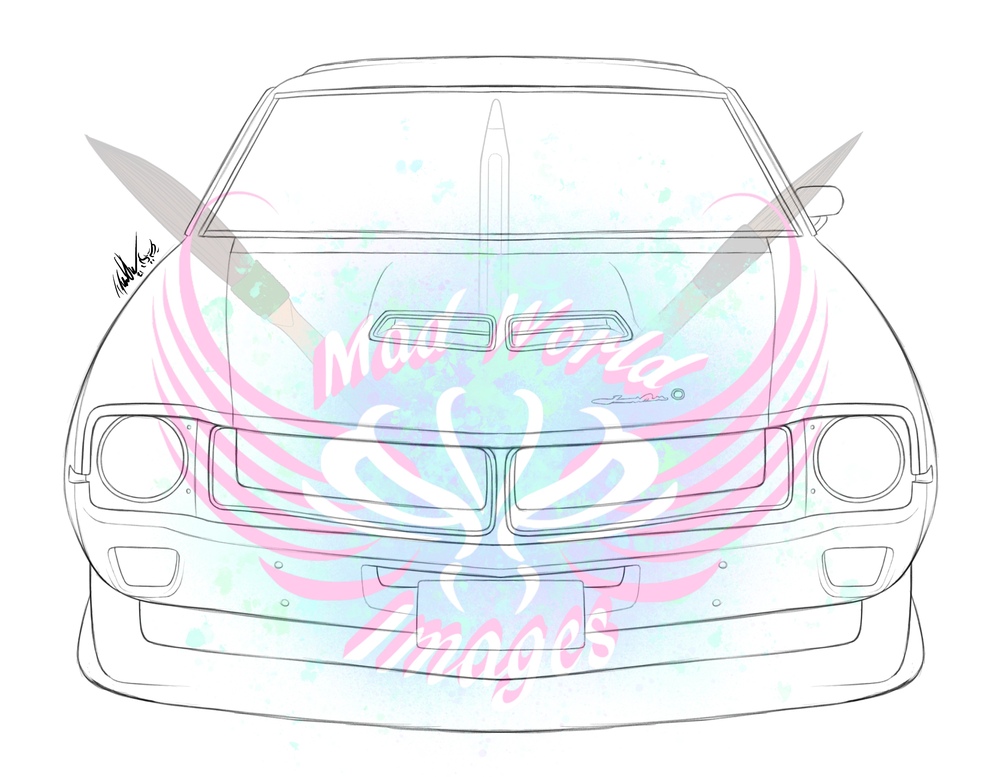 69 AMC Javelin Coloring Page