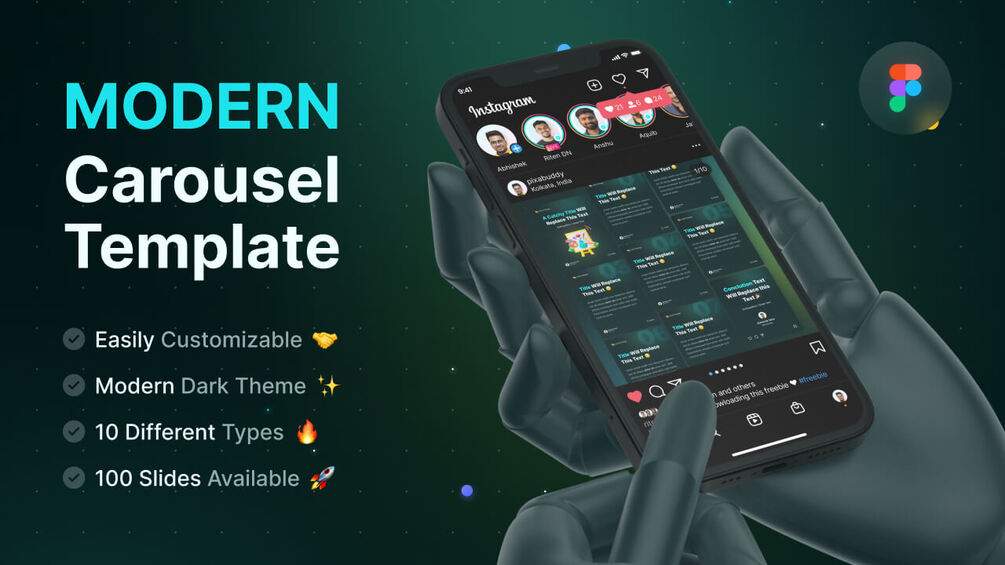 Modern Carousel Template