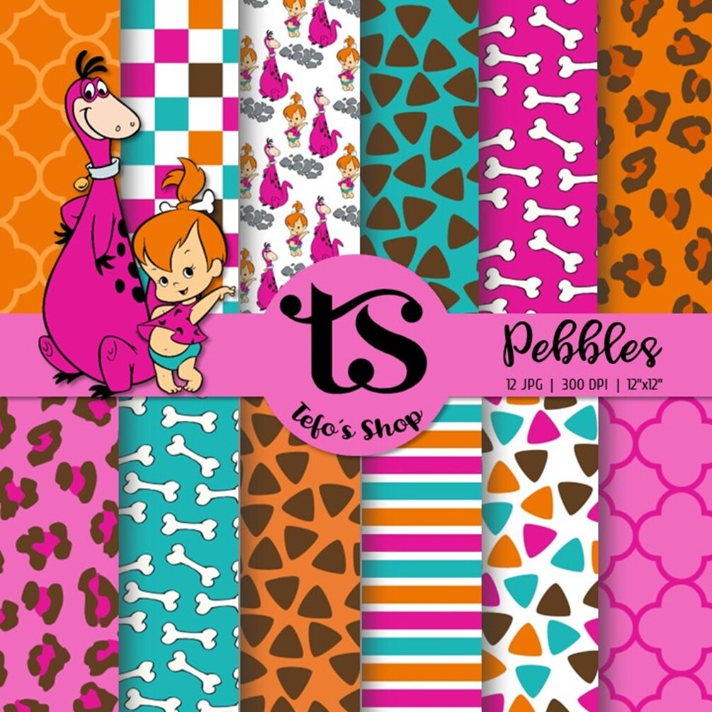 Pebbles | Papeles digitales | Paper pack