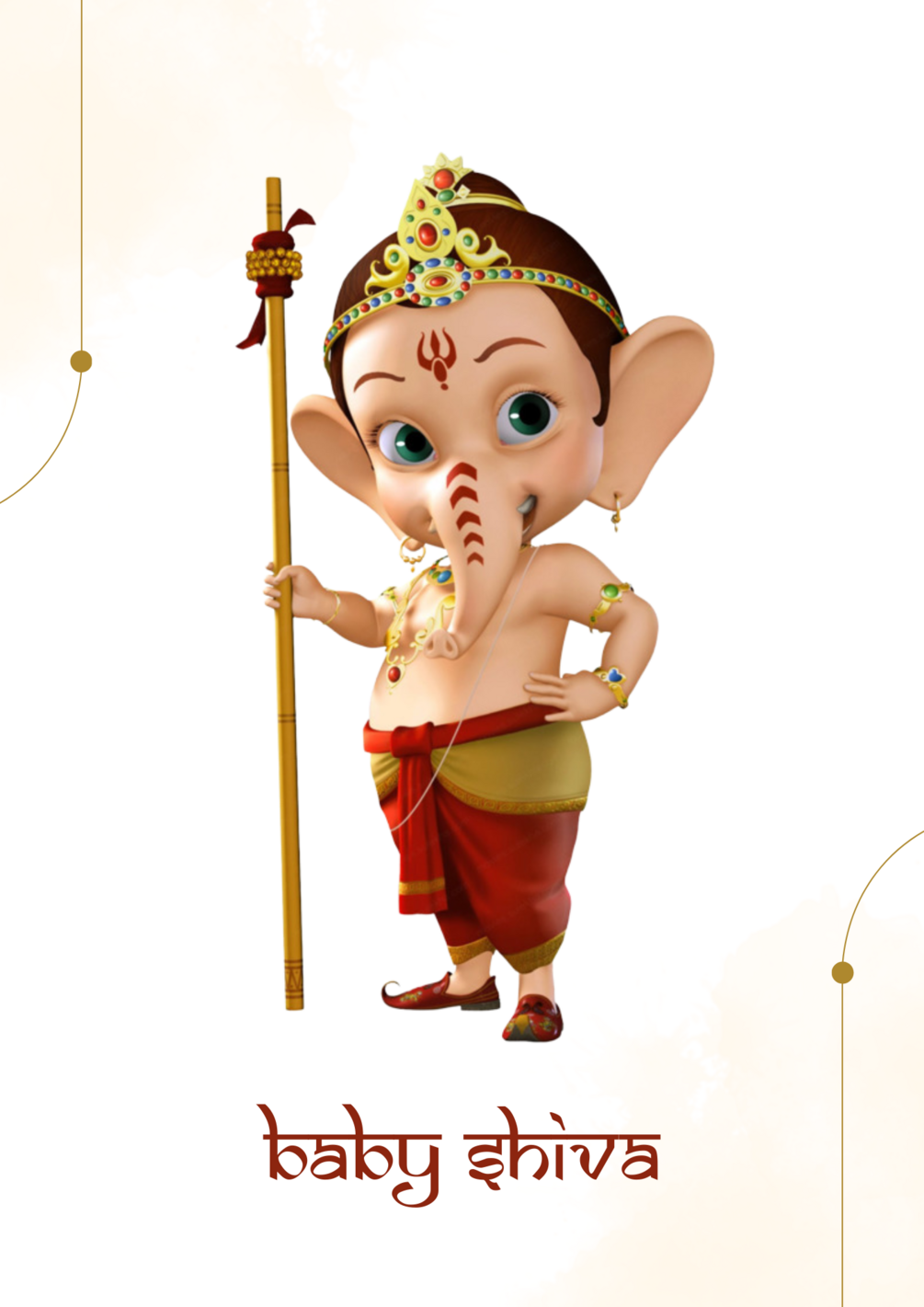 Baby Shiva God painting, Shiva poster, Hindu goddess, meditation poster ...