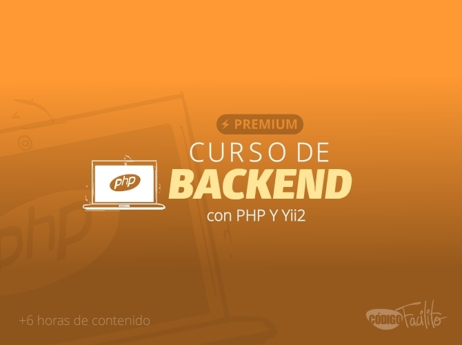Curso de Desarrollo Backend con PHP y Yii2