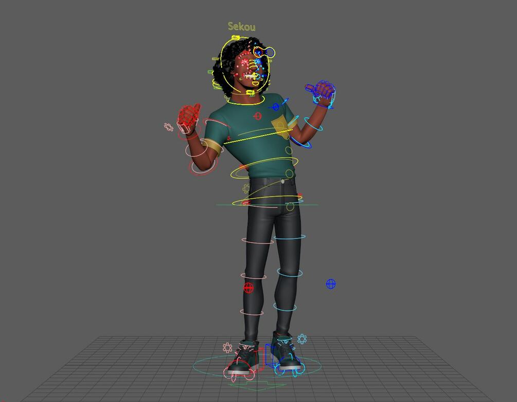 Sekou - Animation RIG