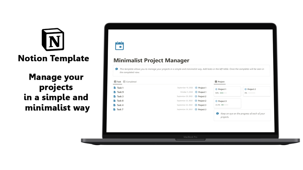 Minimalist Project Manager
