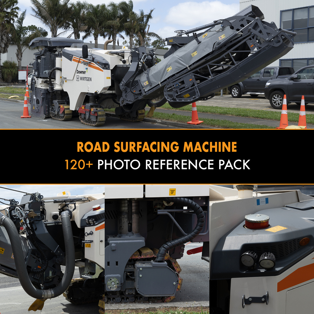 230+ Road Surfacing Machine - Reference Photos