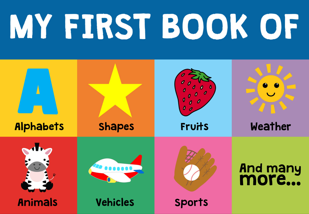 My First Book Printable