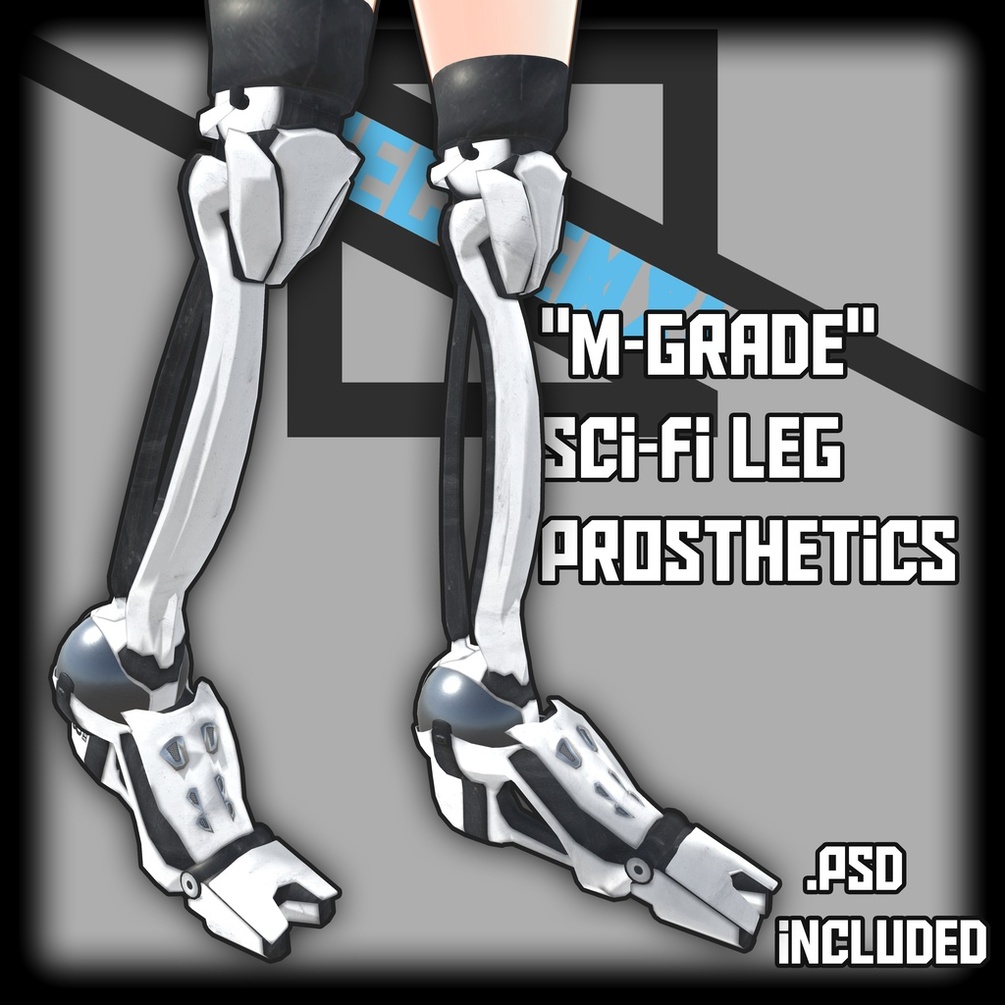 Robot Leg prosthetic for VRChat
