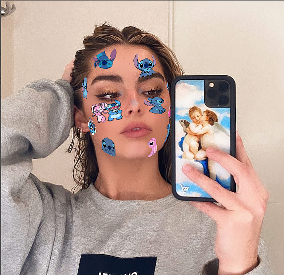 Stitch Instagram mask