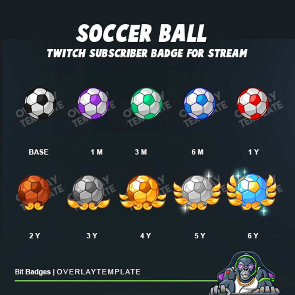 Soccer Ball – Bit Badges