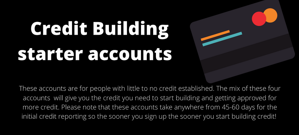 Credit build accounts