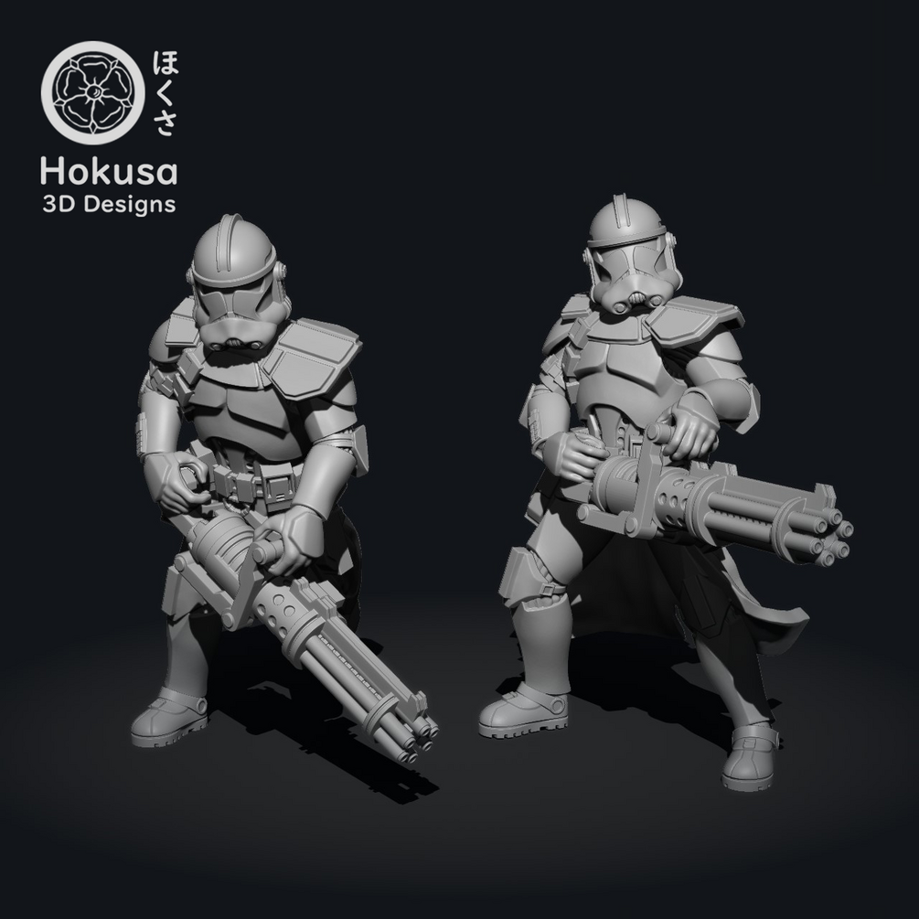 Star Core Elite Rotary Blaster Trooper