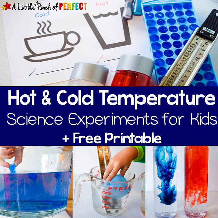 Hot and Cold Temperature Science Experiments