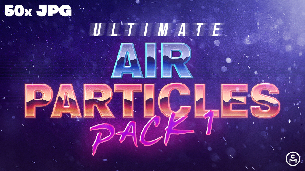 HQ Ultimate Air Particles Pack 1 | 50x JPG Files | 4000px | Photoshop Ready (inc. Tutorial)