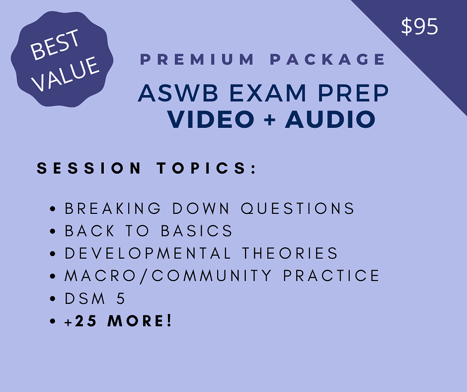 ASWB Premium Study Prep + Practice Test