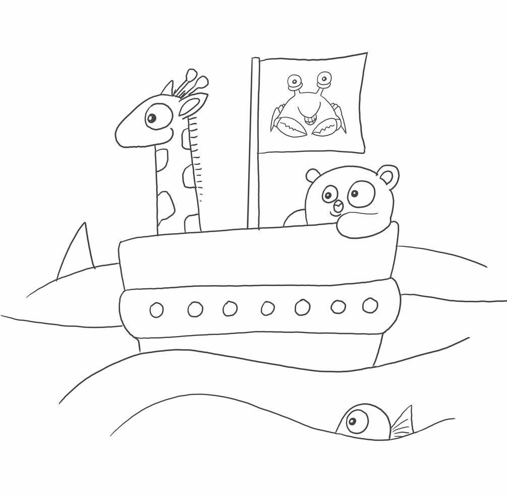 Digitale farge ark fra Landkrabbe!