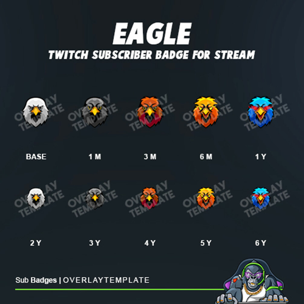 Eagle -Sub Badges