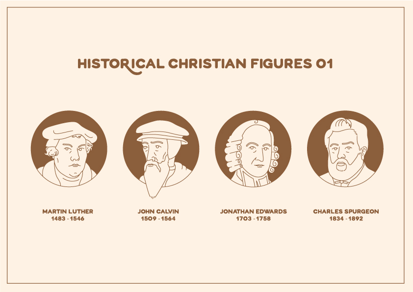 Historical Christian Figures - SET 01