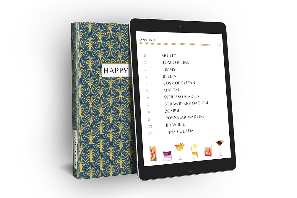Happy Hour - Cocktail Recipe Book