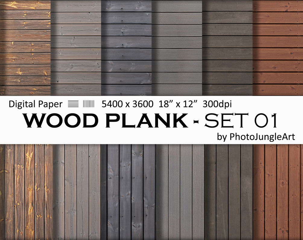 Wood Plank Background Texture