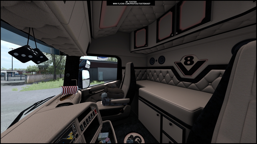 Interior Scania by RJL V8 ETS 2 #19