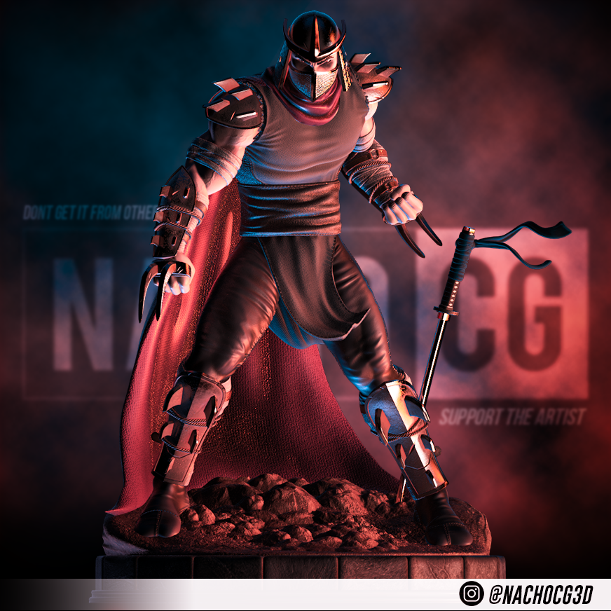 Fan Art Shredder from TMNT - Statue
