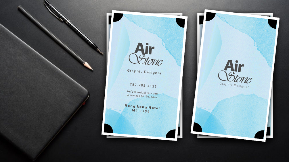 Minimal Colour Business Card Templet