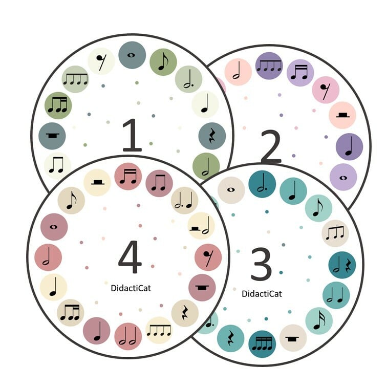 Círculos - Actividad musical