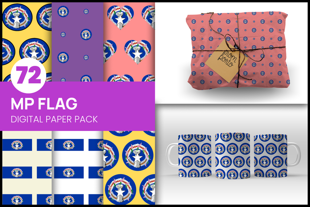 MP Flag Seamless Patterns