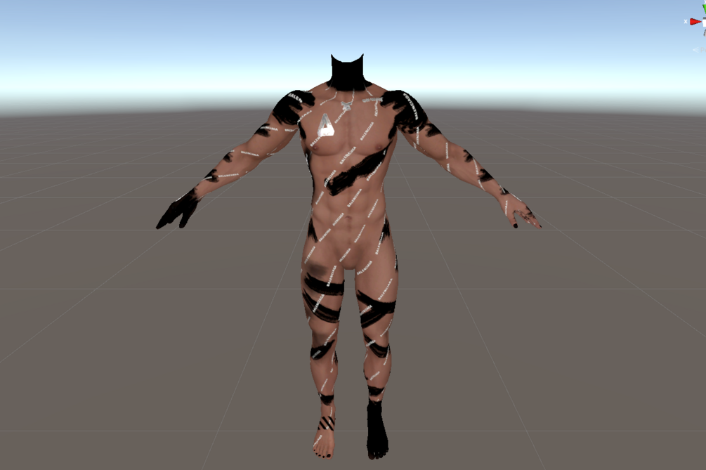 Robbery Dolly Molly body texture