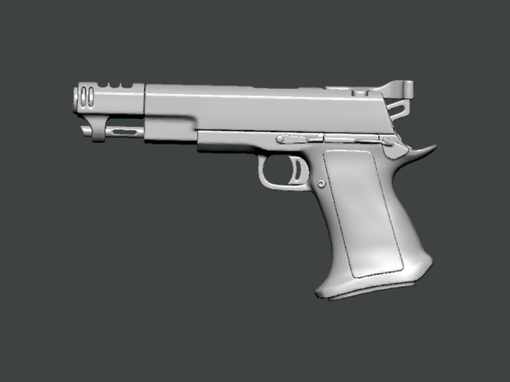 3D Model-GUN0007